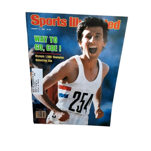 Other | Sports Illustrated August 198 Vintage Magazine Sebastian Coe ...